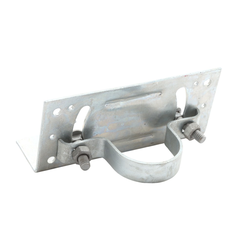 Rackable Chain Link 2" [1 7/8" OD] x 6" Adjustable Wooden Fence to Post ...