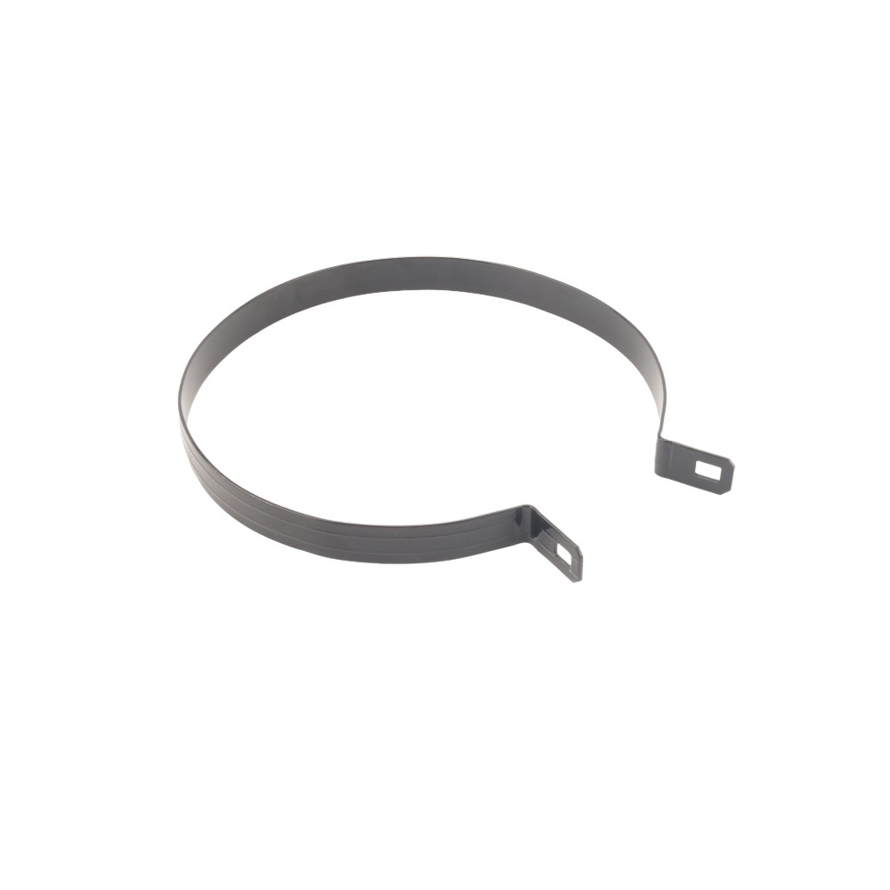 Chain Link 8 5/8" [8 5/8" OD] Beveled Black Brace Band [12 Gauge ...