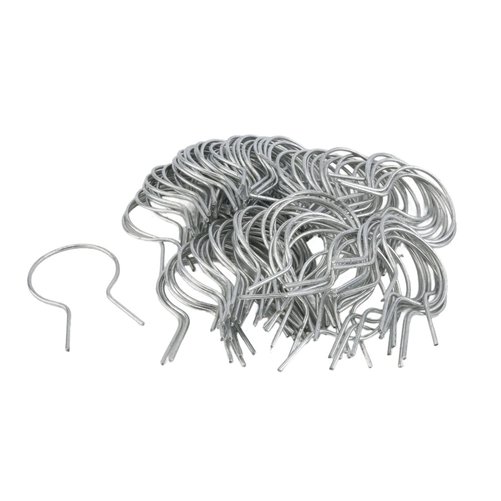 EZ Twist 2" [1 7/8" OD] 11 Gauge Preformed Steel Fence Ties [100 Pack ...