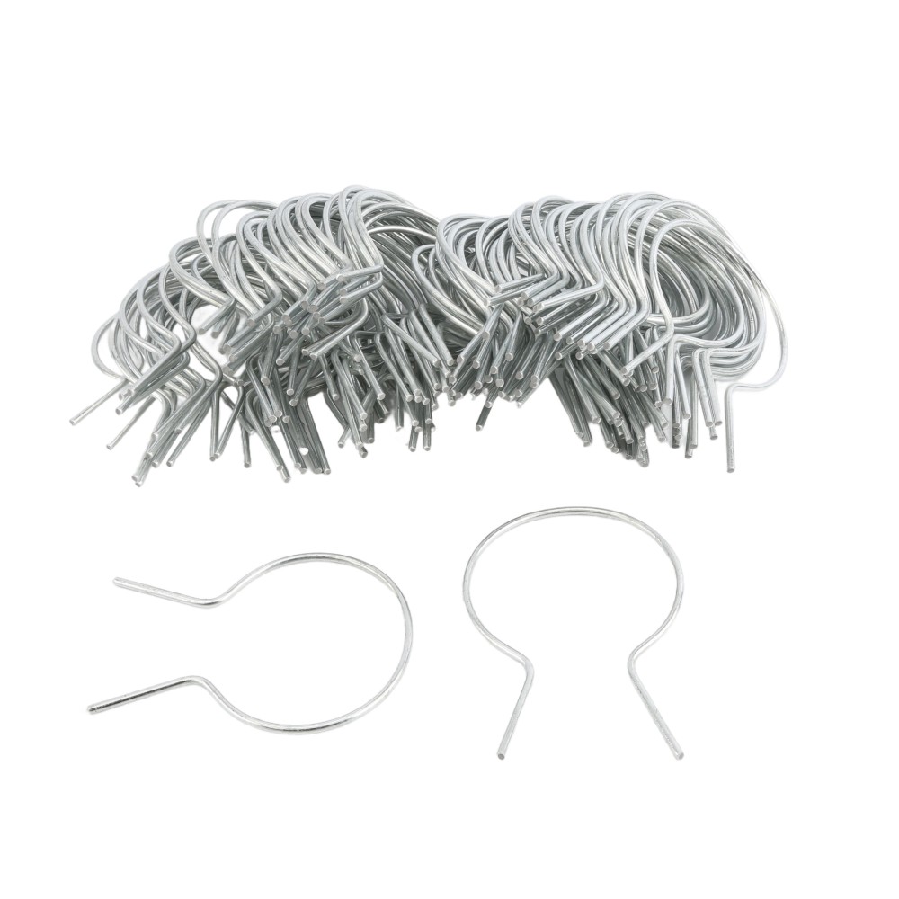 EZ Twist 3" [2 7/8" OD] 9 Gauge Preformed Steel Fence Ties [100 Pack ...