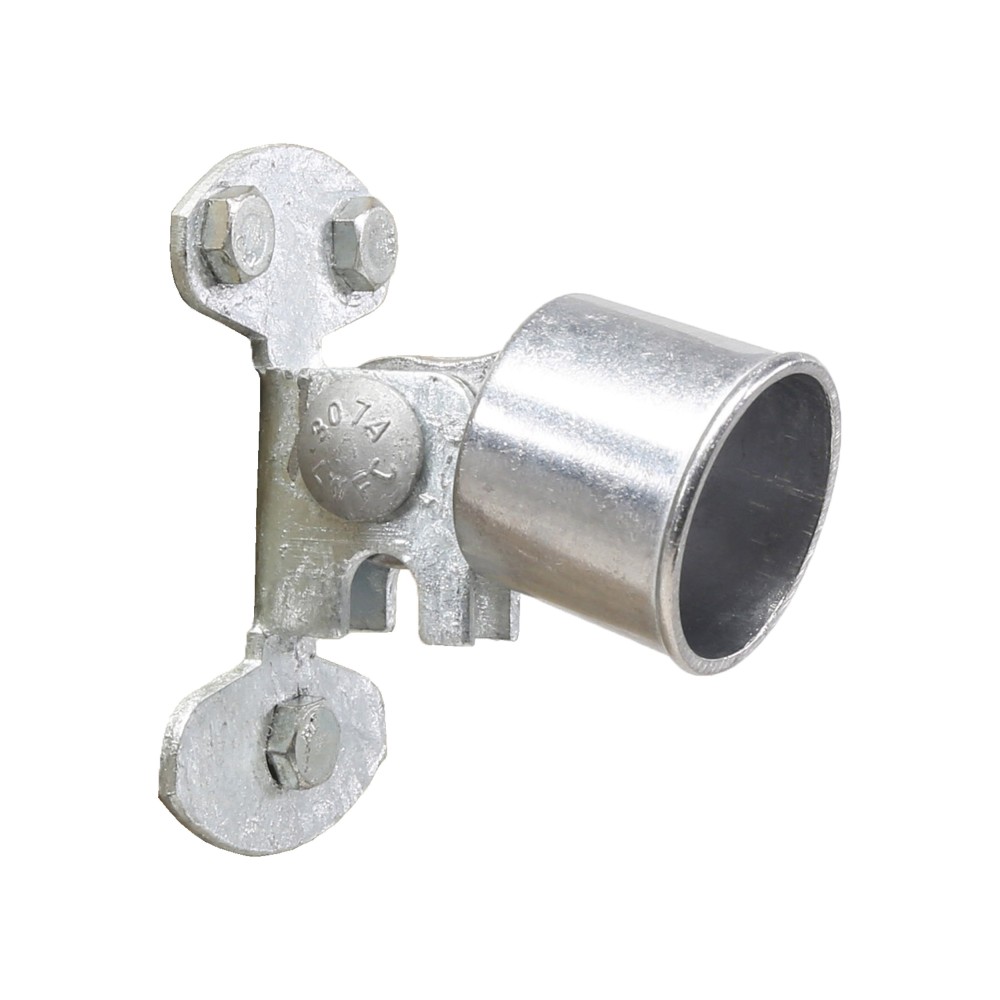 Chain Link Fence Top Rail Wall Mount Rail End for 1 3/8" Top Rail Chain ...