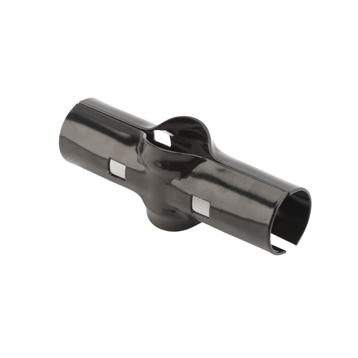Chain Link 1 3/8" x 1 3/8" Black Line Rail Clamp - Boulevard Clamp ...