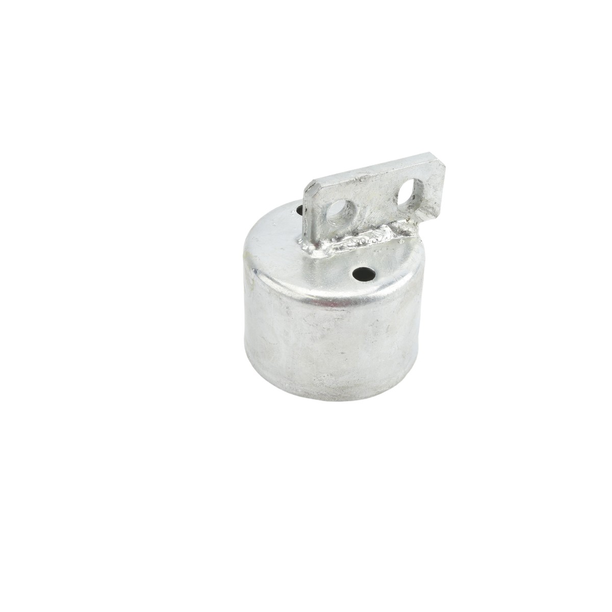 Chain Link 3" [2 7/8" OD] 2 Hole Brace Rail End Cup - End Rail (Pressed ...