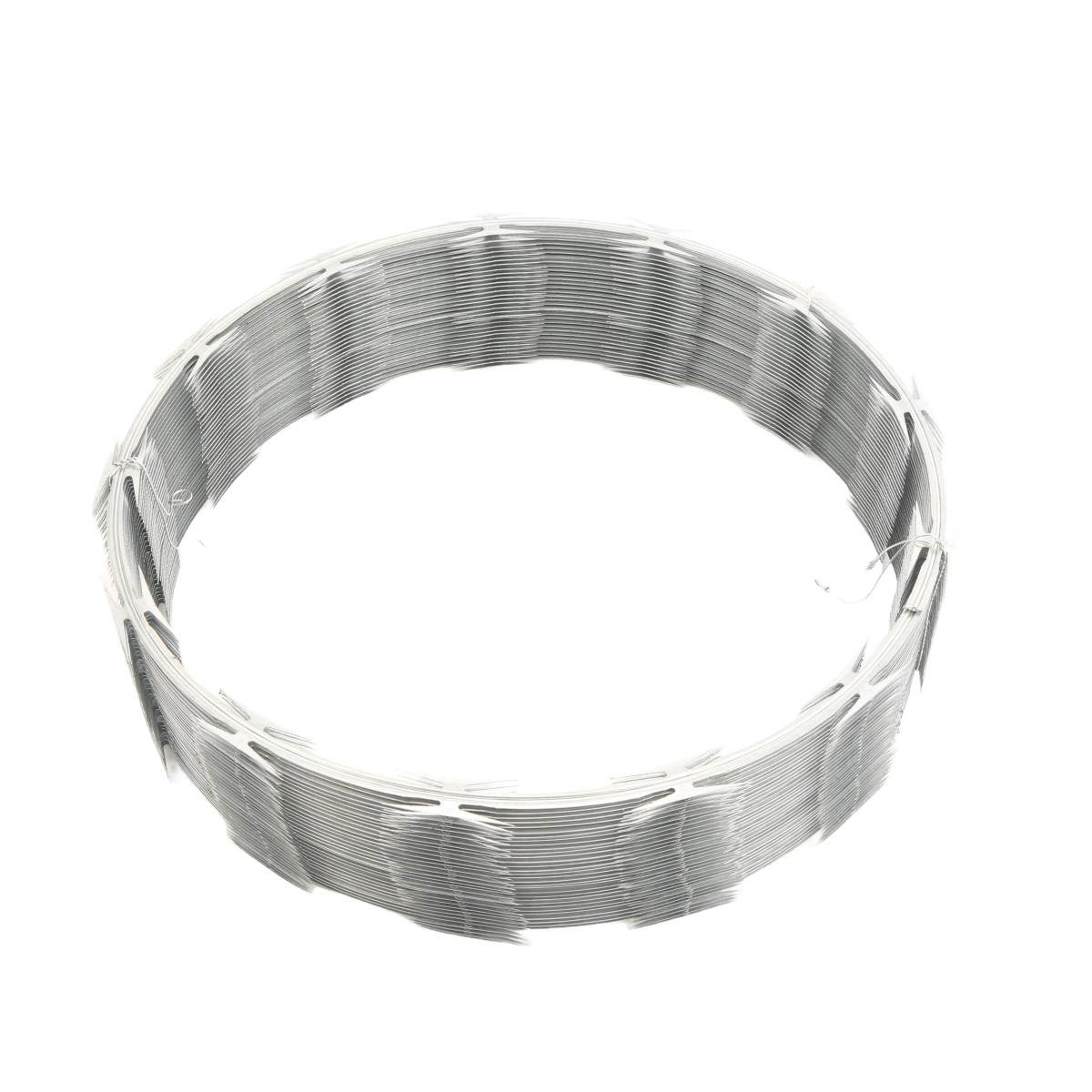 Chain Link 50' Razor Ribbon w/ 12" Wide Coil Spacing - Barbed Security ...