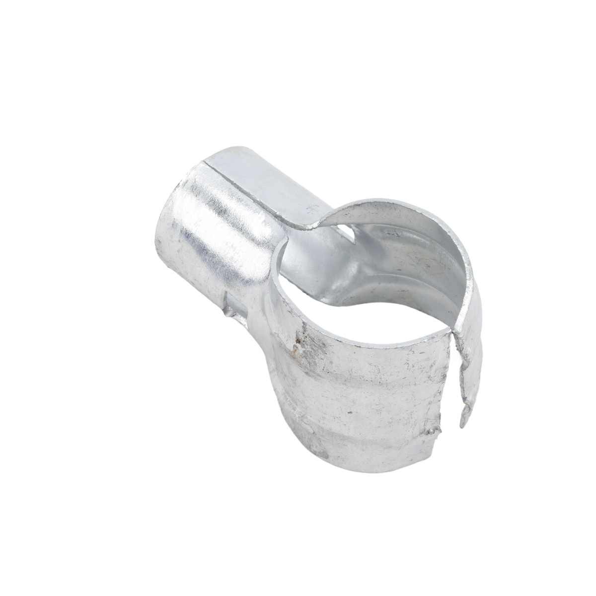 Chain Link 2 1/2" [2 3/8" OD] x 2" [1 7/8" OD] End Rail Clamp - Rail ...