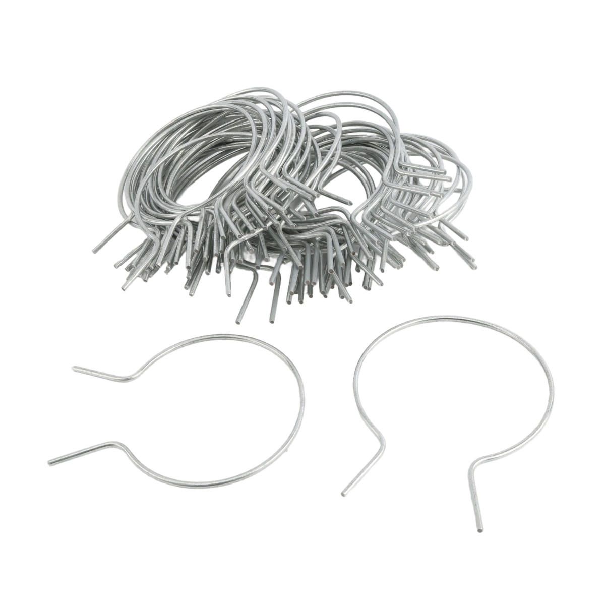 EZ Twist 4" OD 9 Gauge Preformed Steel Fence Ties [50 Pack ...