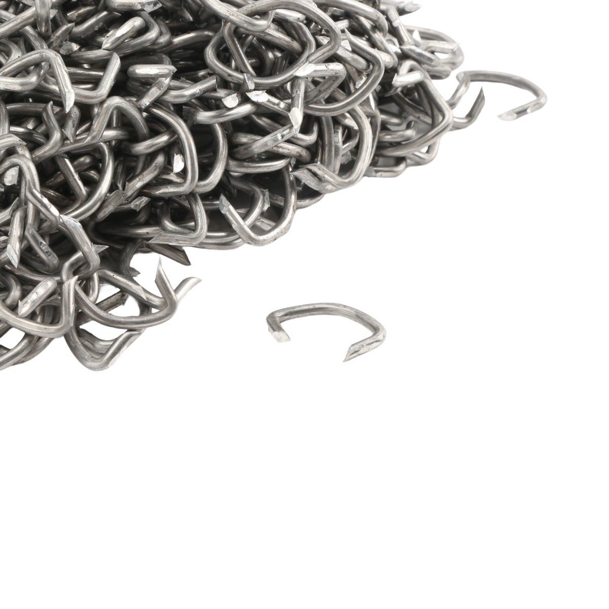 Chain Link 9 Gauge Aluminum Hog Rings [500 Quantity] - Tension Wire ...