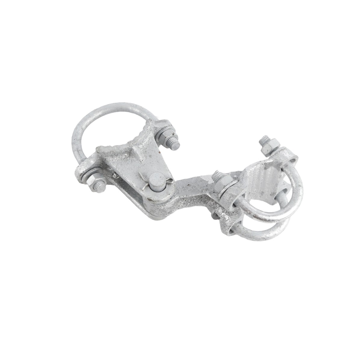 Chain Link 3" [2 7/8" OD] Adjustable 180° Offset Arm Hinge Industrial ...