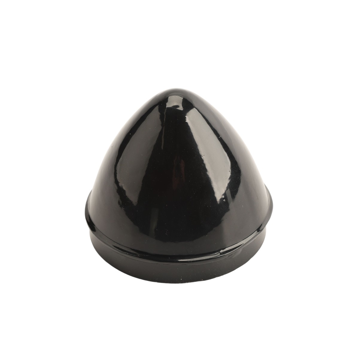 Chain Link 3" Black Die-Cast Aluminum External Acorn Post Cap (Fits 2 7 ...