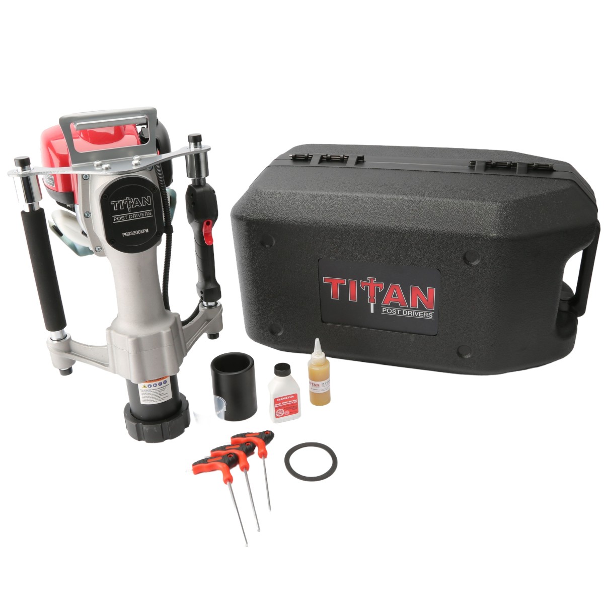 Titan Post Drivers PGD3200XPM Gas Powered Contractor X Series Driver ...