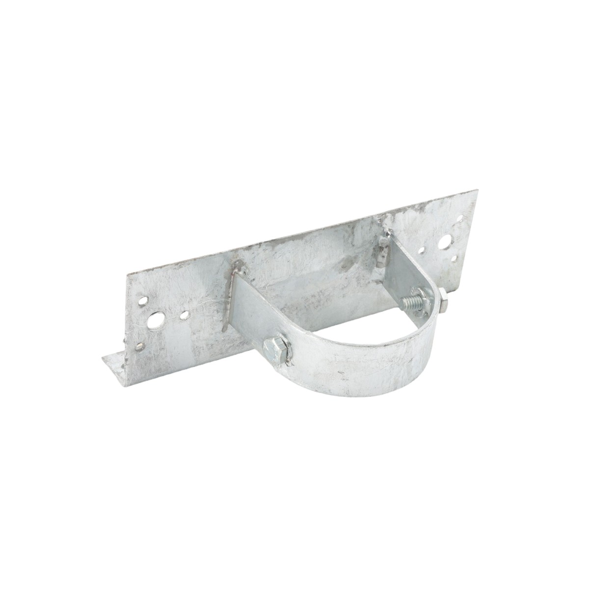 Chain Link 3" [2 7/8" OD] x 8" Wooden Fence to Post Line Adapter ...