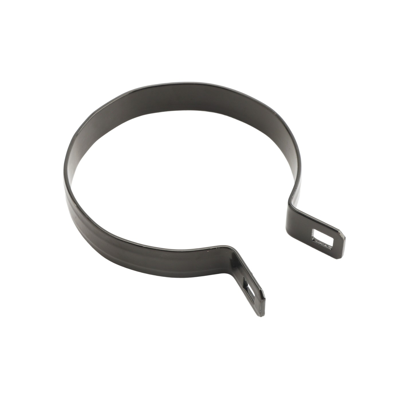 Chain Link 4 1/2" [4 1/2" OD] Beveled Black Brace Band [12 Gauge ...