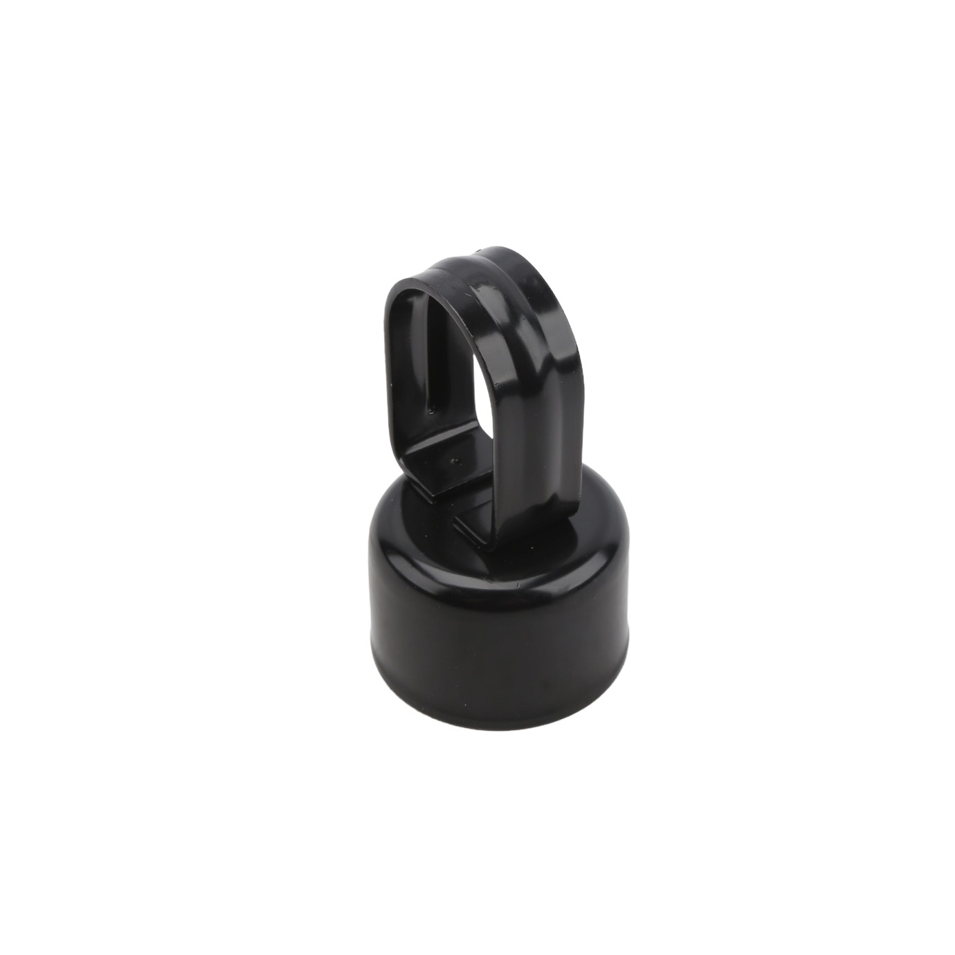 Chain Link 2 1/2" [2 3/8" OD] x 1 5/8" Black Top Rail Eye Top Loop Cap ...