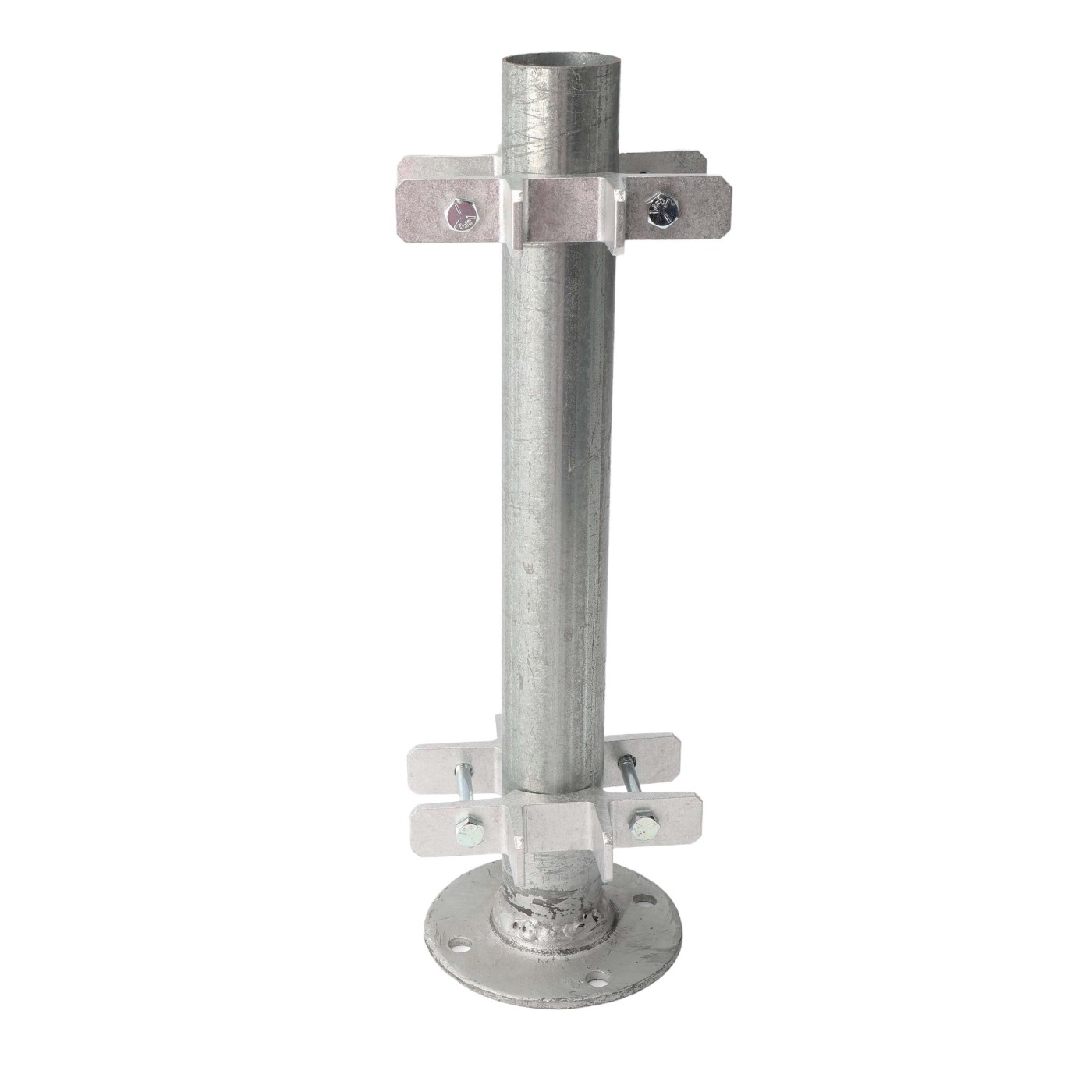 Bufftech 5" x 5" Post EZ Set Brackets for 1 7/8" or 2" Round Posts ...