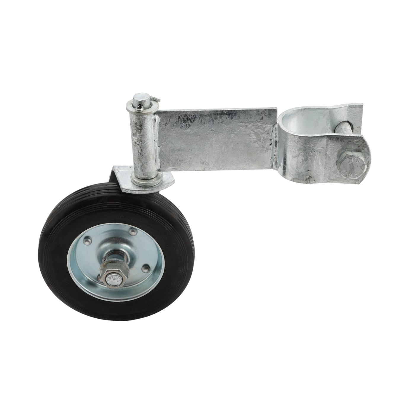 Chain Link Fence 360 Degree Swivel Swing Gate Wheel (6" Solid Rubber ...