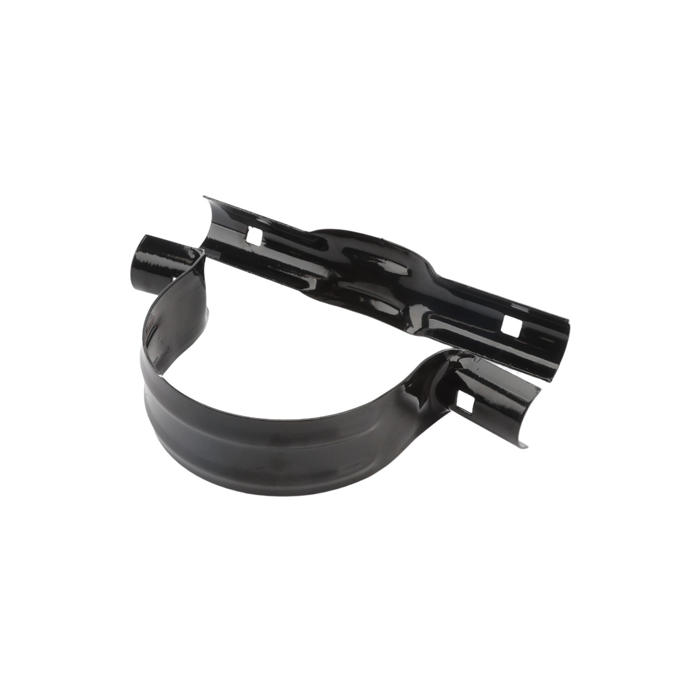 Chain Link 6 5/8" x 1 5/8" Black Line Rail Clamp Offset - Boulevard ...