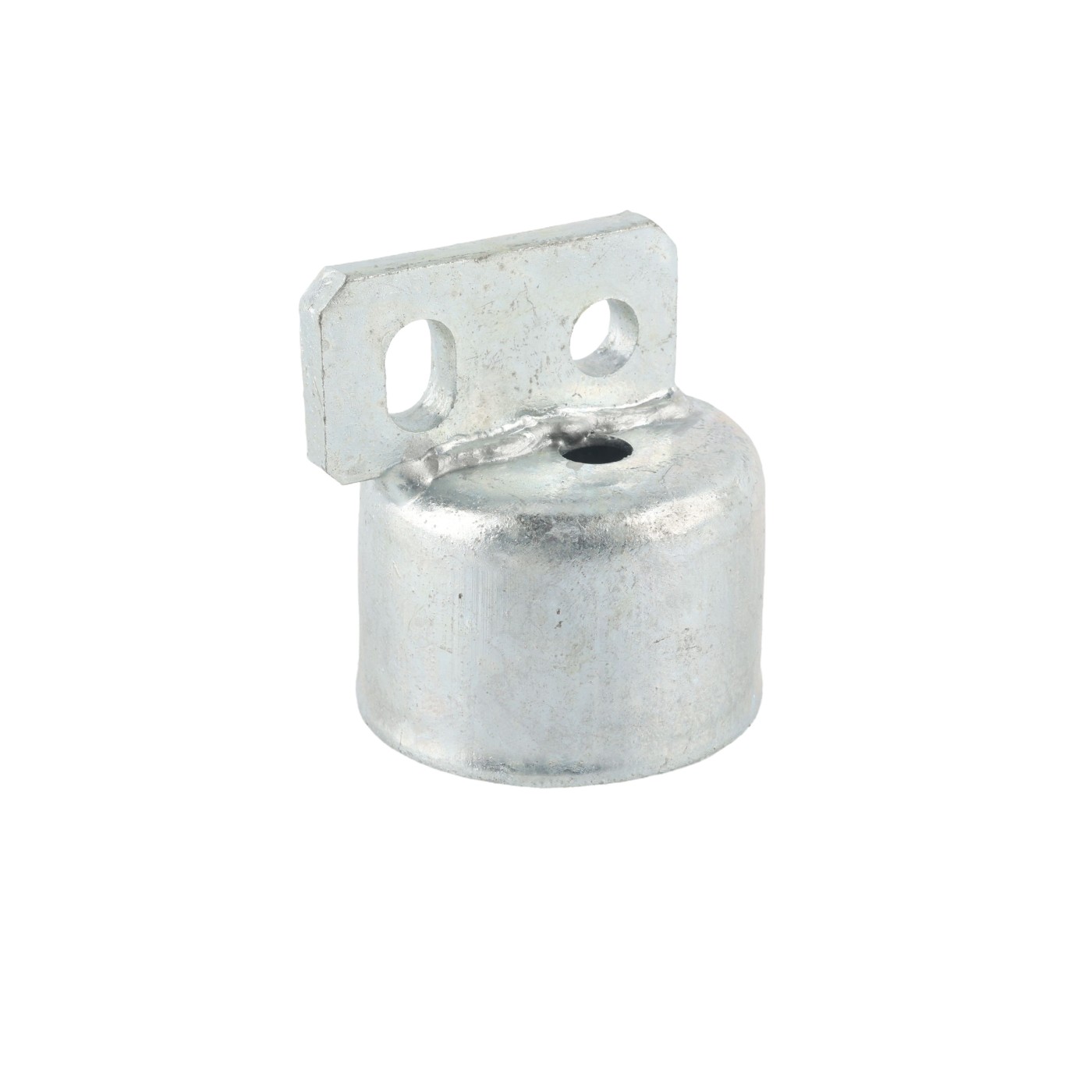 Chain Link 2 1/2" [2 3/8" OD] 2 Hole Brace Rail End Cup - End Rail ...