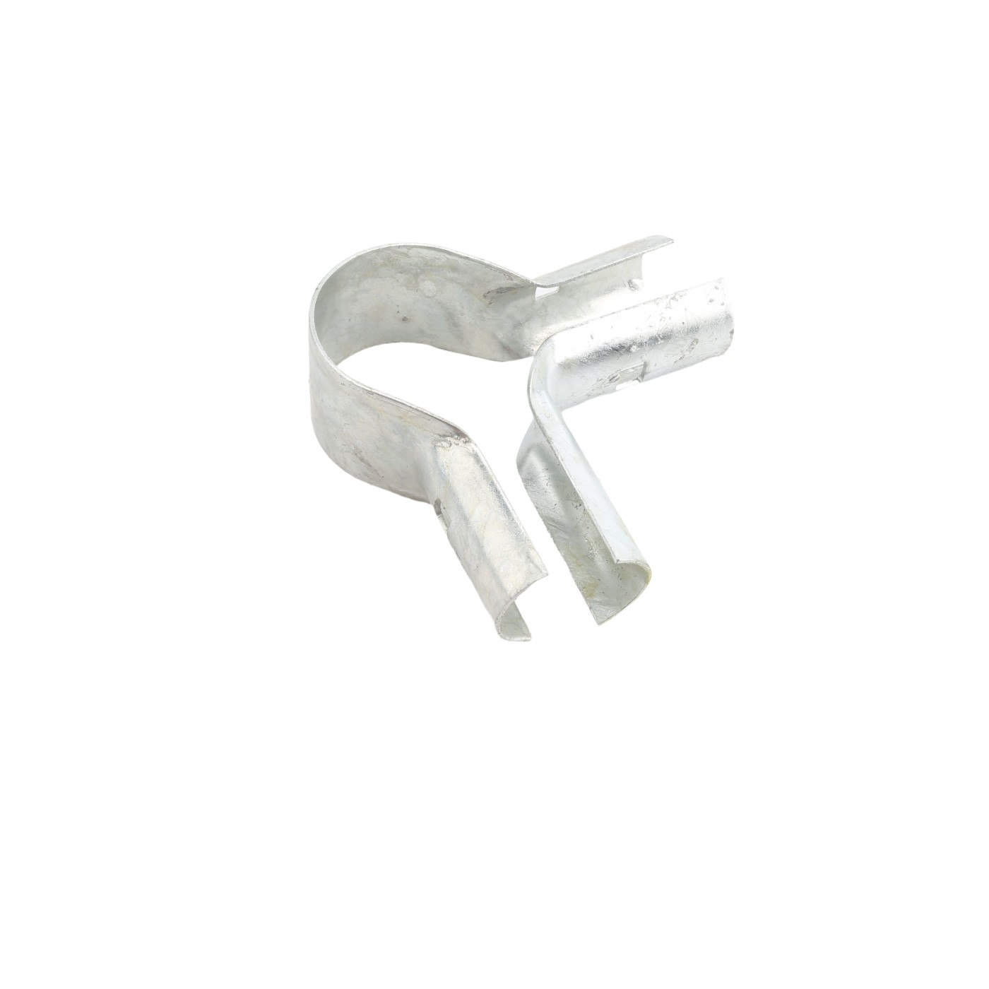 Chain Link 2 1/2" [2 3/8" OD] Post x 1 3/8" Rail - Corner Line Rail ...