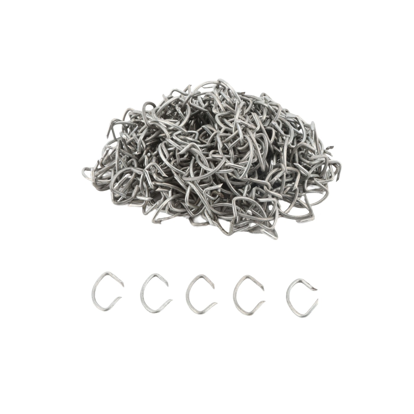 Chain Link Fence 11 Gauge Galvanized Steel 1.2 oz Hog Rings [350 ...