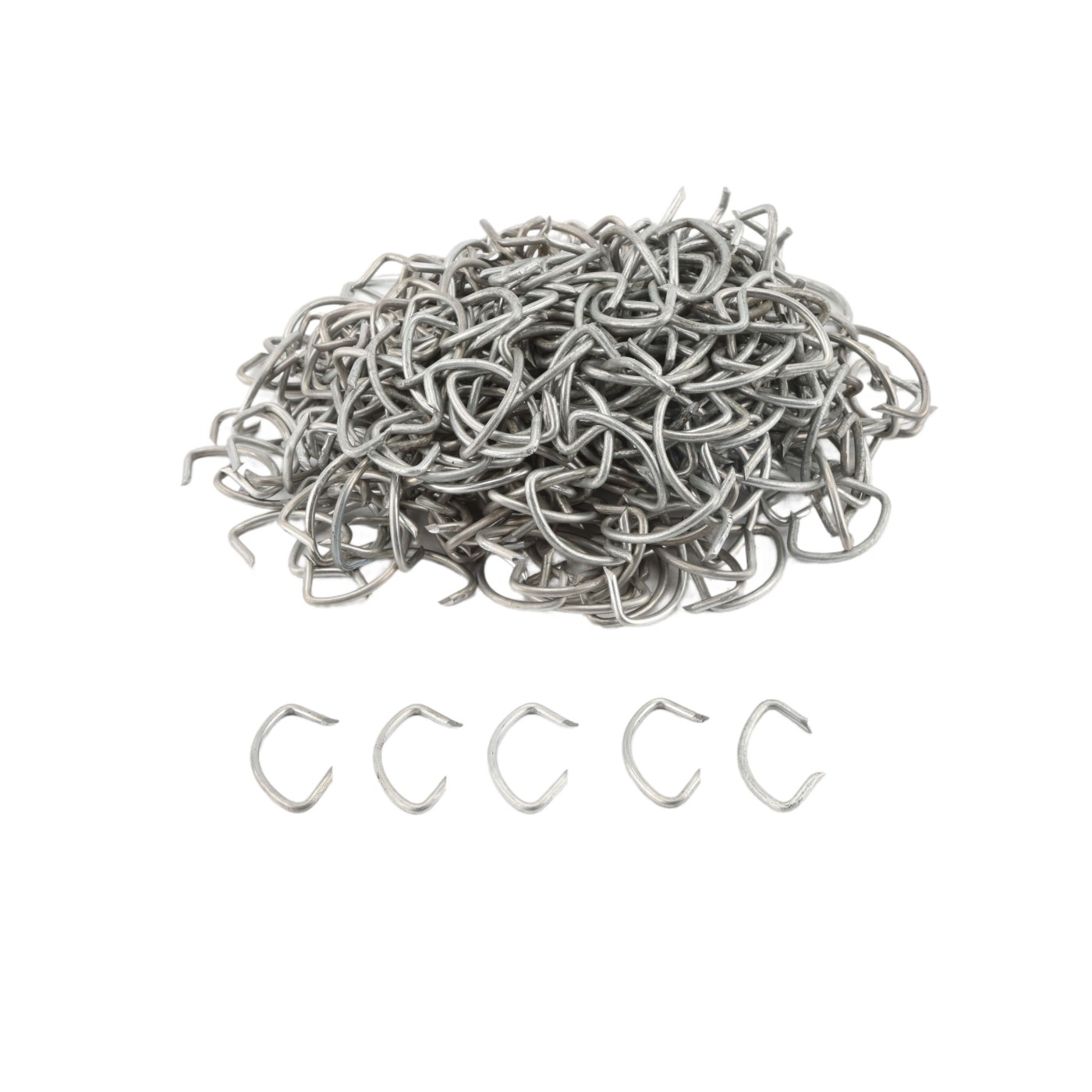 Chain Link Fence 12 Gauge Galvanized Steel 1.2 oz Hog Rings [375 ...
