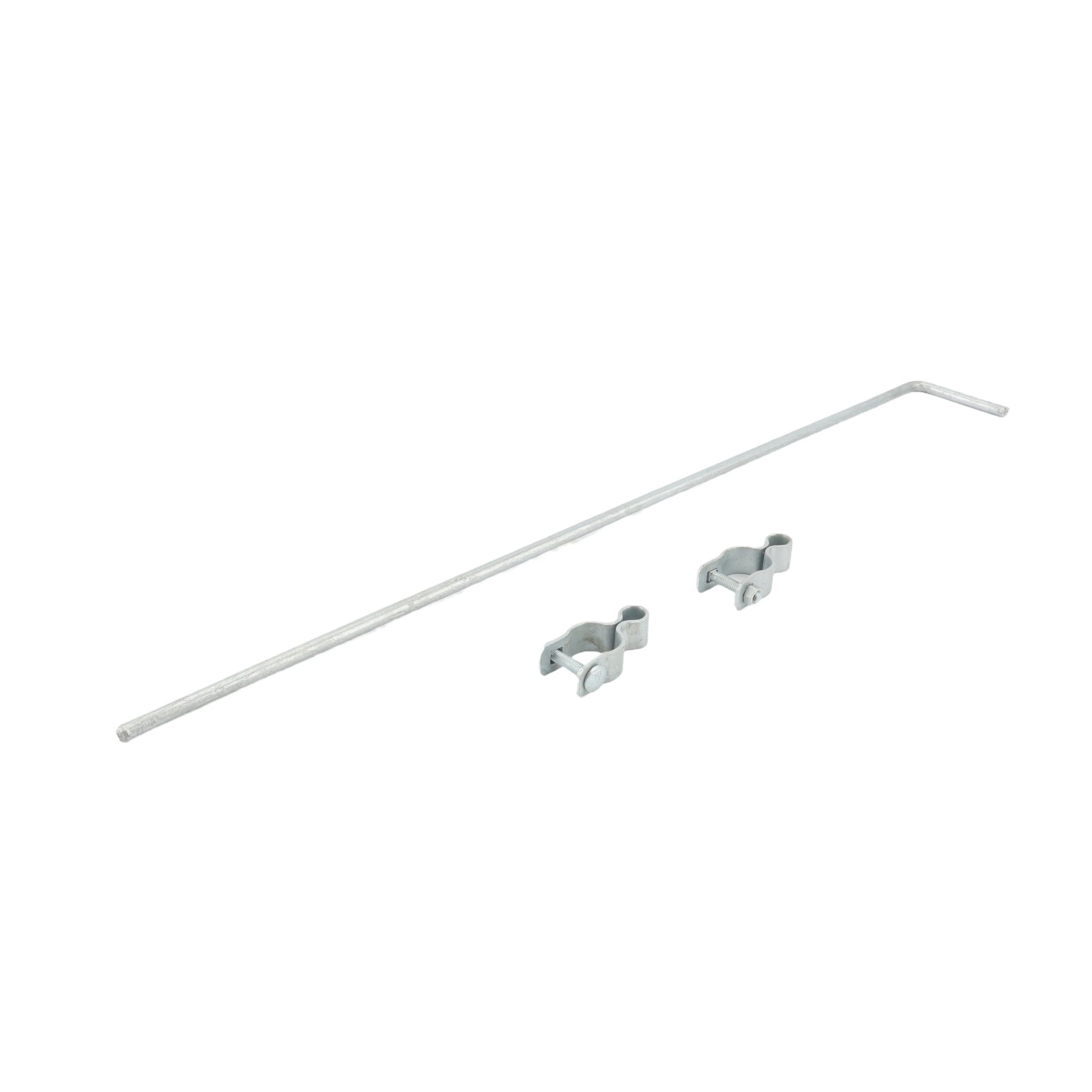 Chain Link Fence 36" Drop Rod Kit With Pair of 1 3/8" Gate Frame Hinges ...