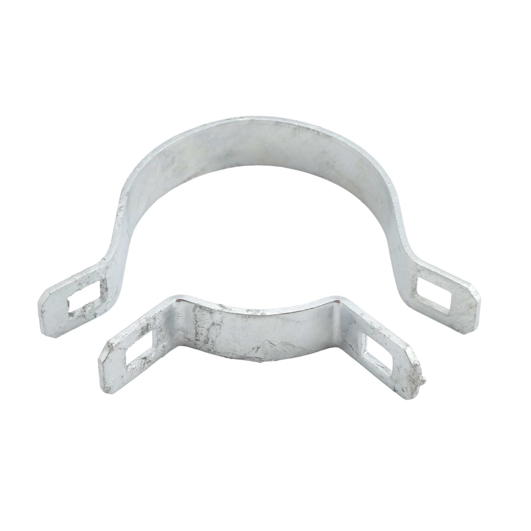 Chain Link 3" [2 7/8" OD] Corner Brace Band (90 Degree Brace Band) HDG ...