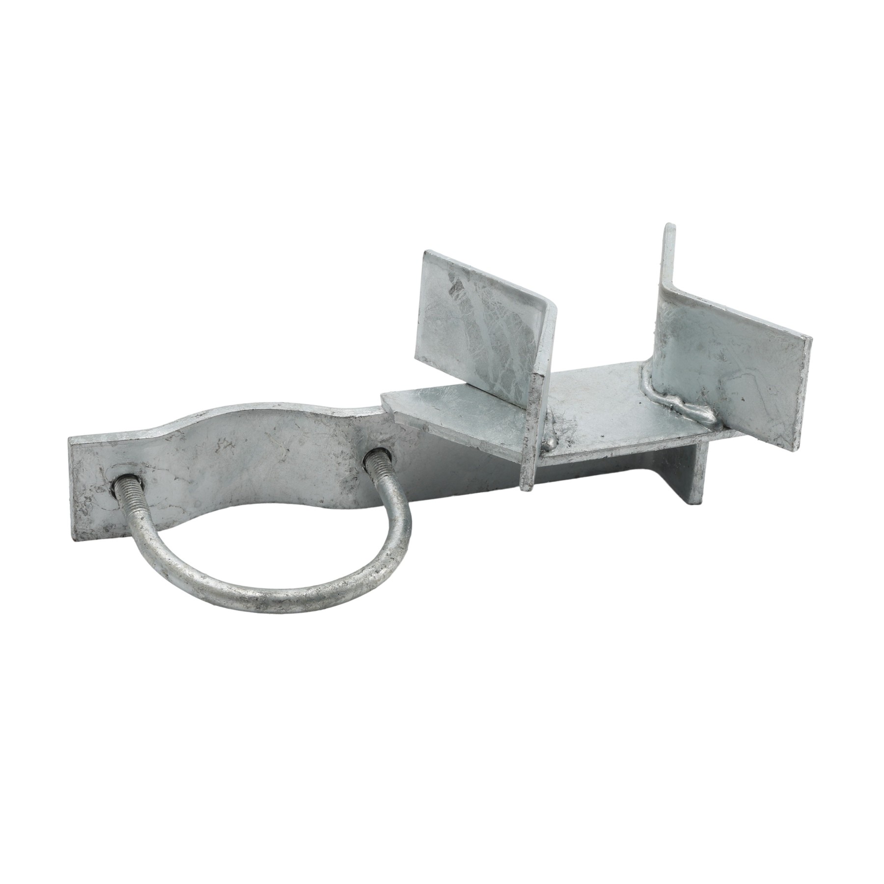 Chain Link 4" Heavy-Duty Round Cantilever Slide Gate Guide Bracket ...