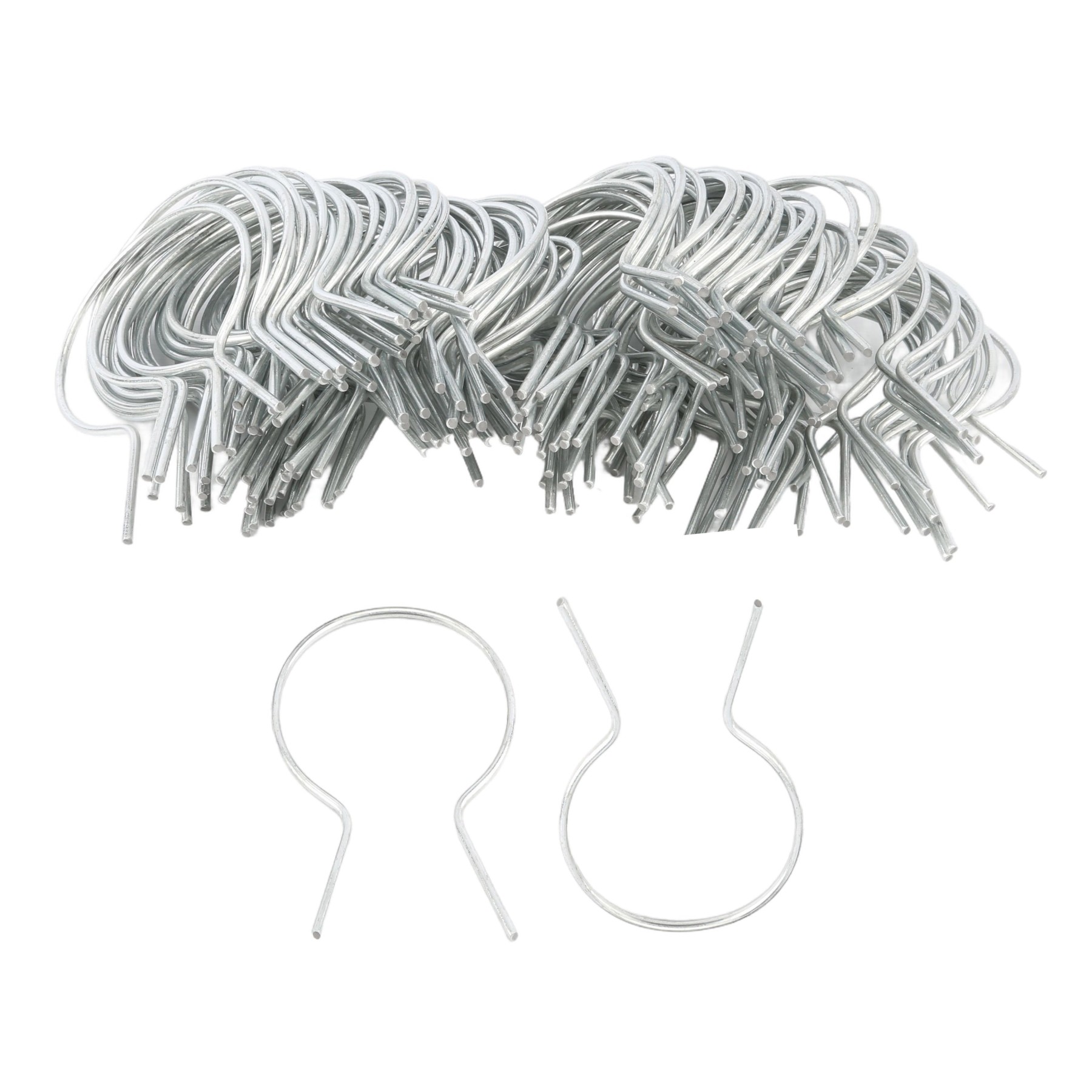 EZ Twist 2" (1 7/8" OD) x 9 Gauge Preformed Galvanized Steel Tie Wire ...