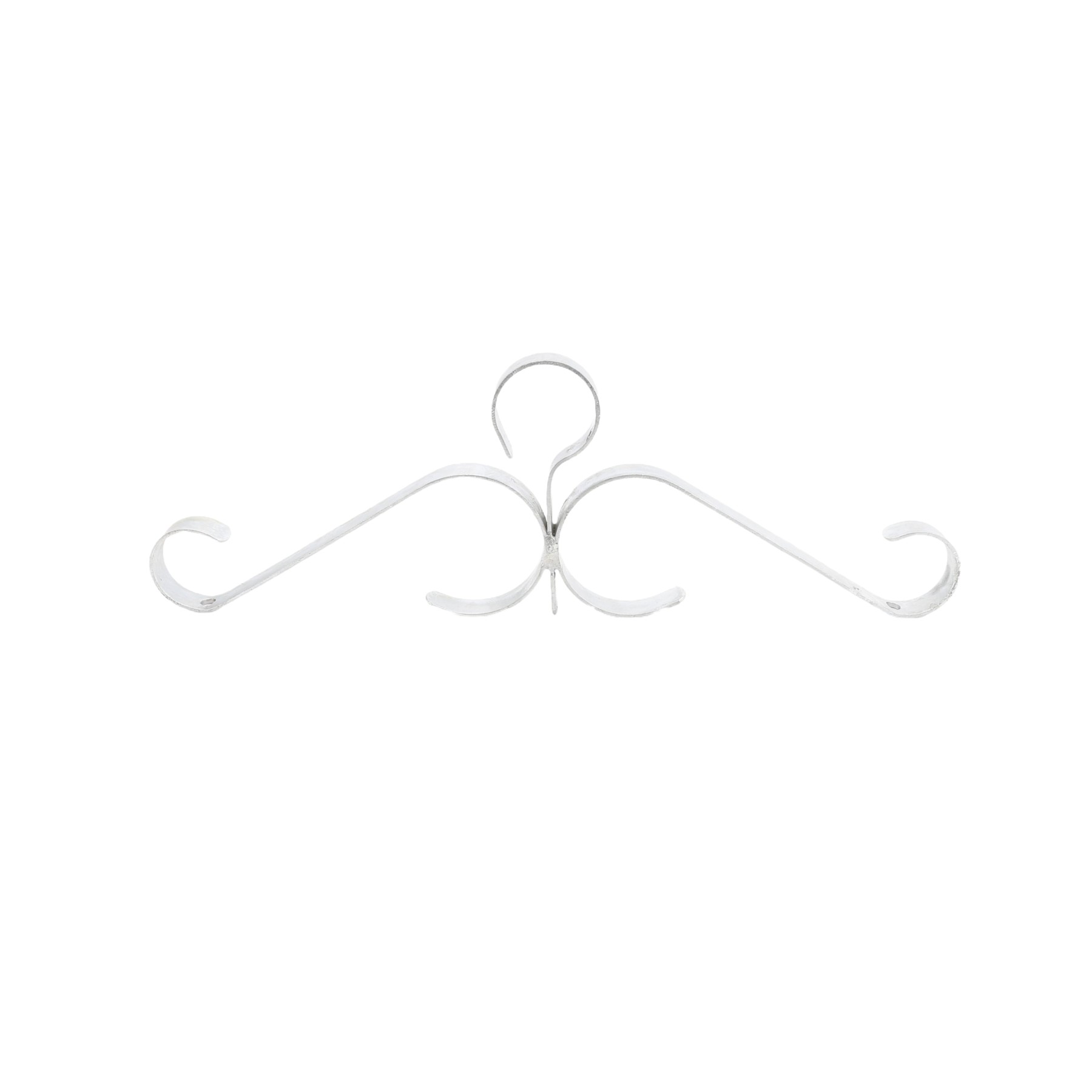 Chain Link 3-Piece 18" Long [12 Gauge] Gate Scroll - Decorative Gate ...