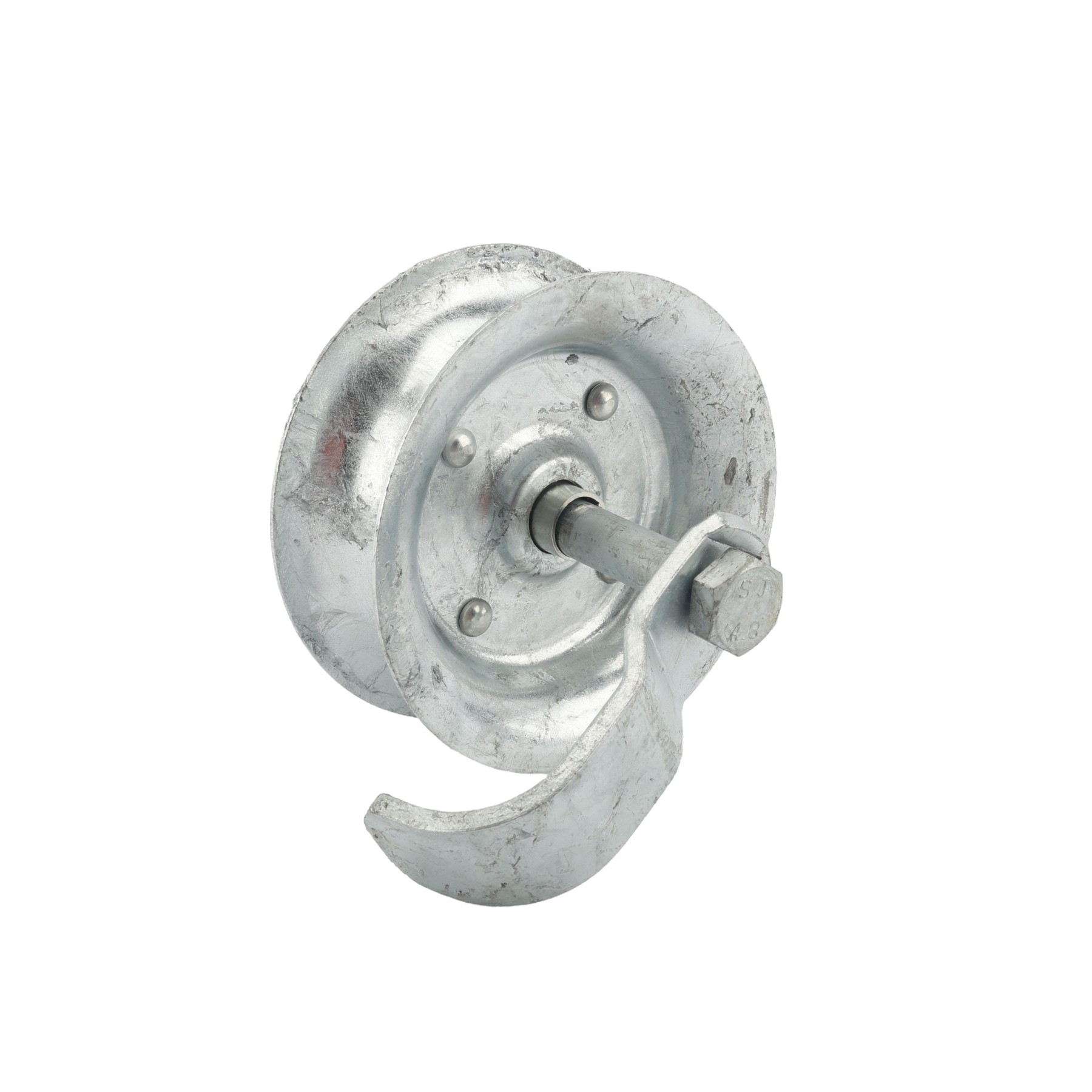 Chain Link Heavy Duty 1 5/8" Gate Pipe Track Safety Roller w/ Sealed ...