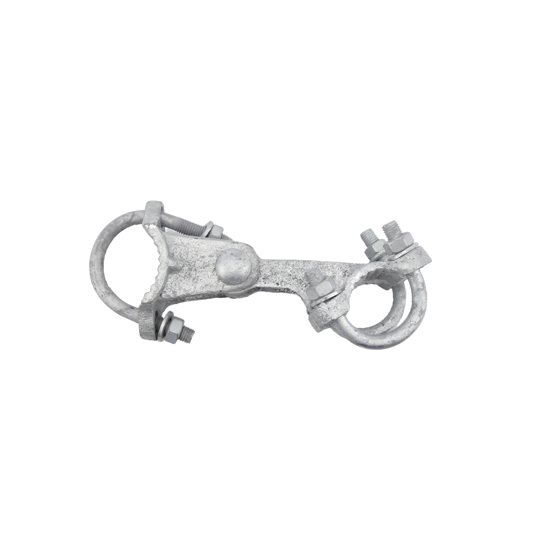 Chain Link 2 1/2" [2 3/8" OD] Adjustable 180 Degree Offset Arm Hinge ...