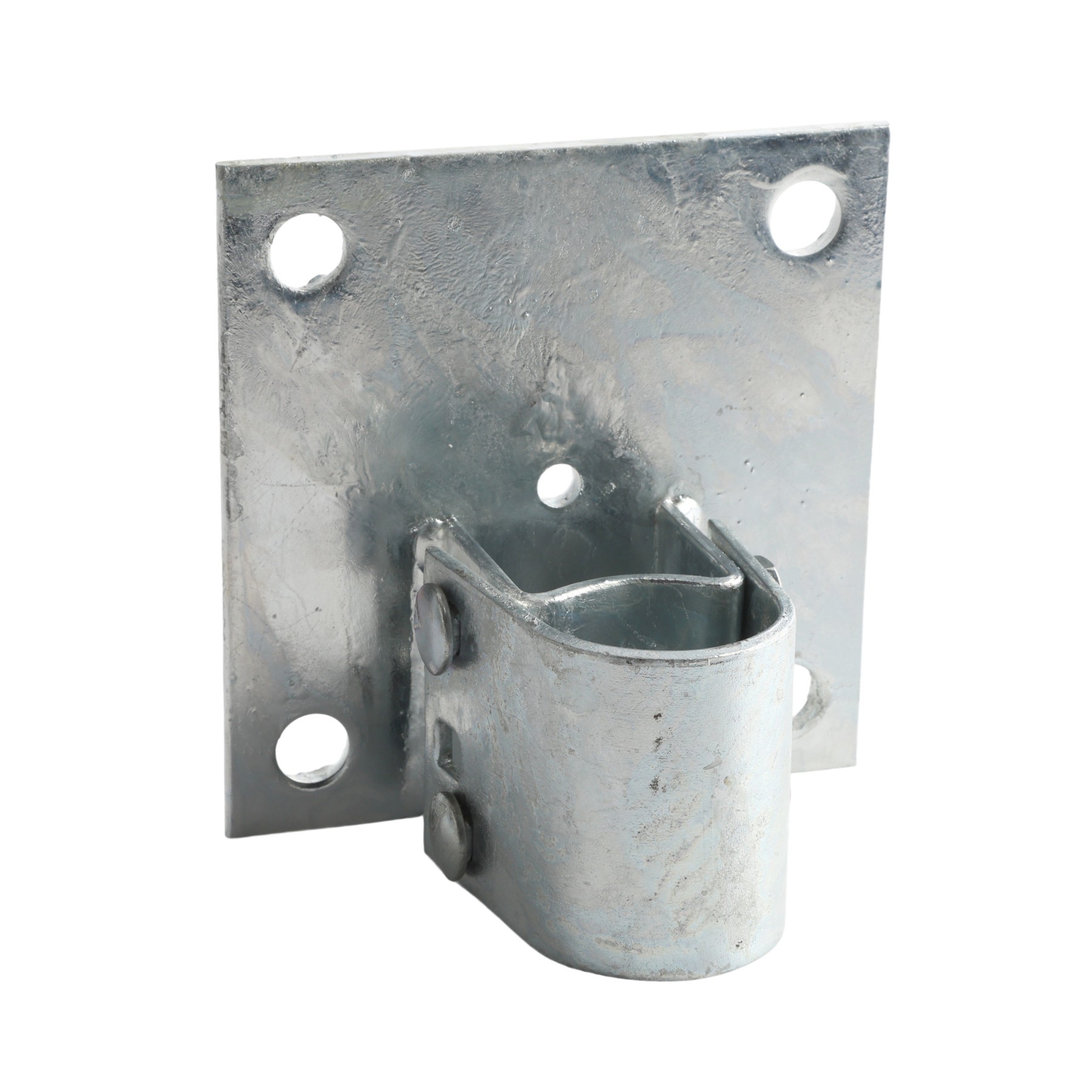 Chain Link 1 5/8" or 2" [1 7/8" OD] Wall Mount Gate Butt Hinge 90/180 ...