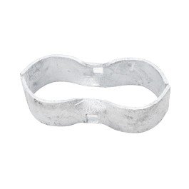 Chain Link Heavy Panel Clamp 2-3/8" x 2-3/8" x Pressed Steel 8 Ga (HDG ...