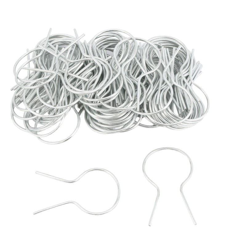 EZ Twist 1 5/8" OD 11 Gauge Preformed Steel Fence Ties [100 Pack ...