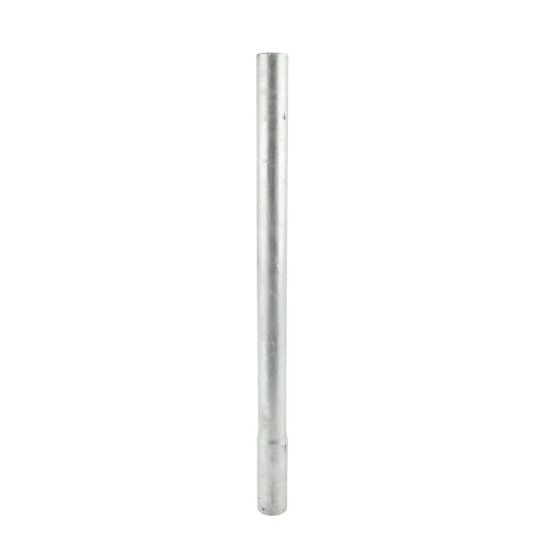 24" Chain Link Fence Post Extender - 24" x 2" (1 7/8" OD) (Galvanized ...