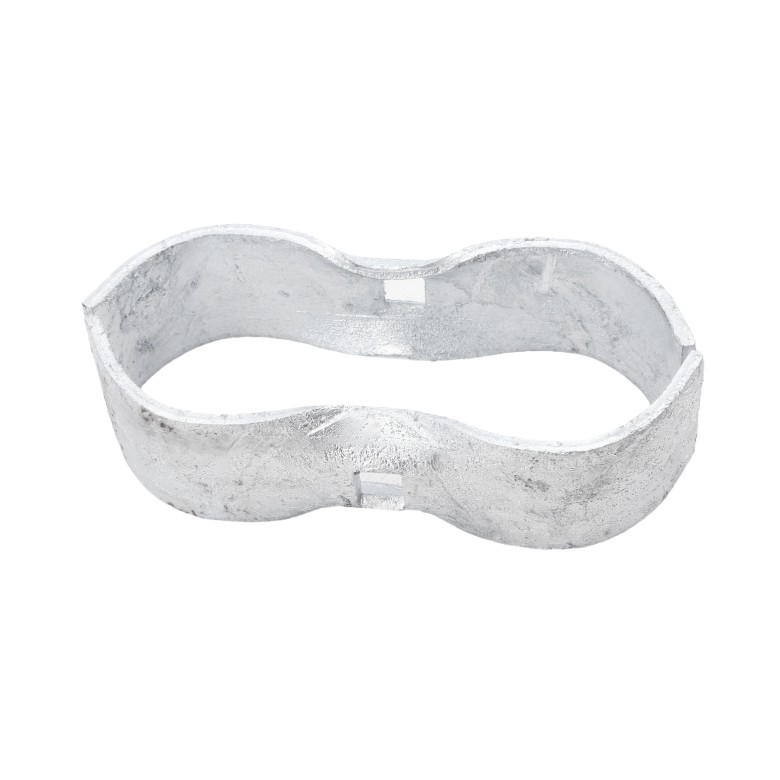 Chain Link Fence Heavy Panel Clamp 1-7/8" x 1-7/8" x Pressed Steel 8 Ga ...