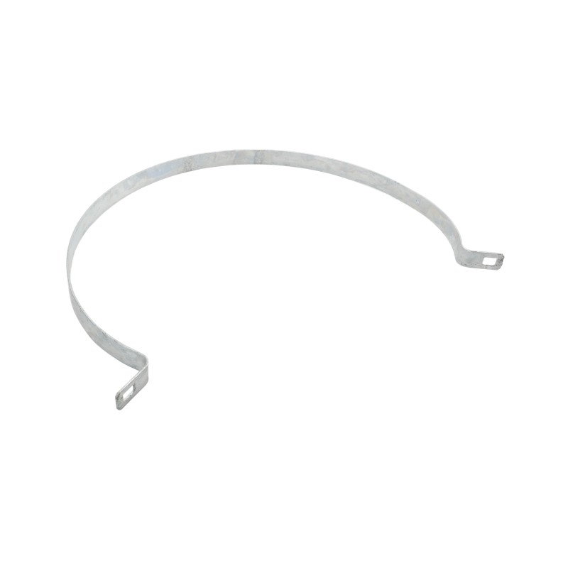 Chain Link 12" [12 3/4" OD] Heavy Brace Band [11 Gauge / 1"] - Rail End ...