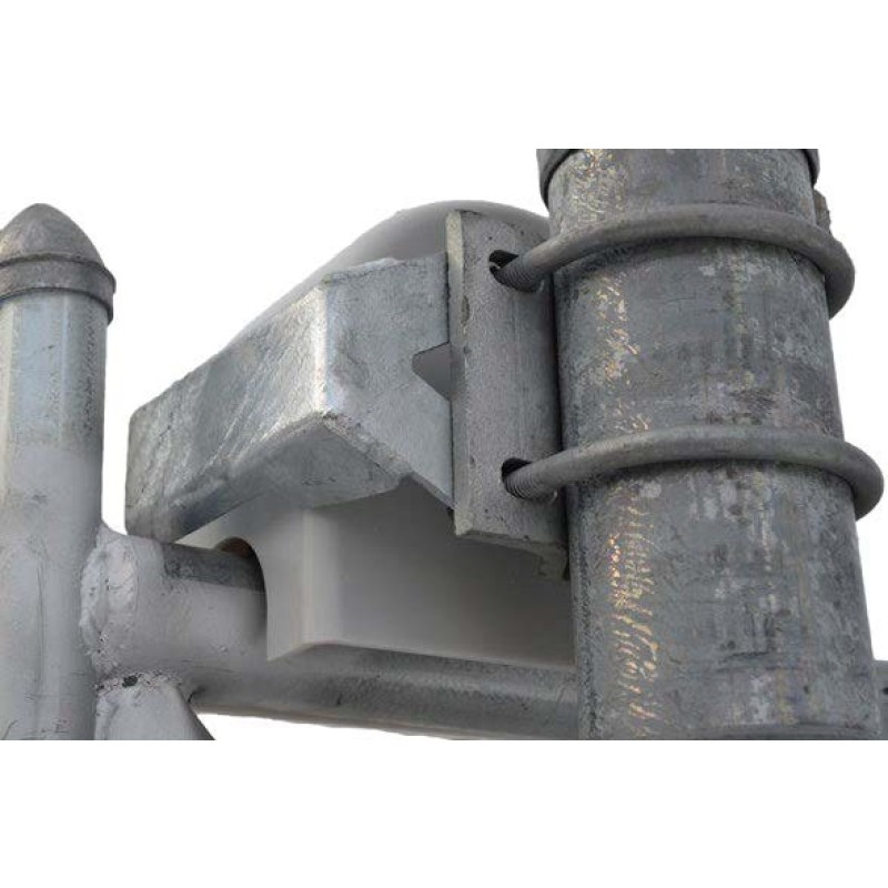Chain Link Fence DAC 2" Round x 4" Cantilever Roller Gate Stop | Chain ...
