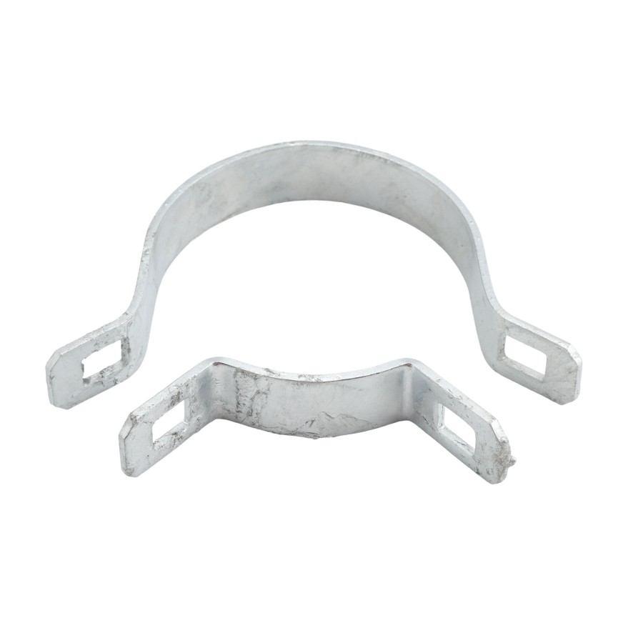 Chain Link 3" [2 7/8" OD] Corner Brace Band (90 Degree Brace Band) HDG ...
