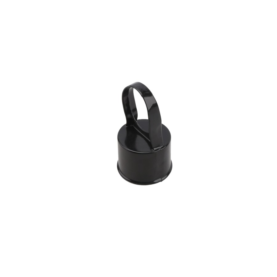 Chain Link 2" [1 7/8" OD] x 1 3/8" Black Loop Cap - Line Post Top Cap ...