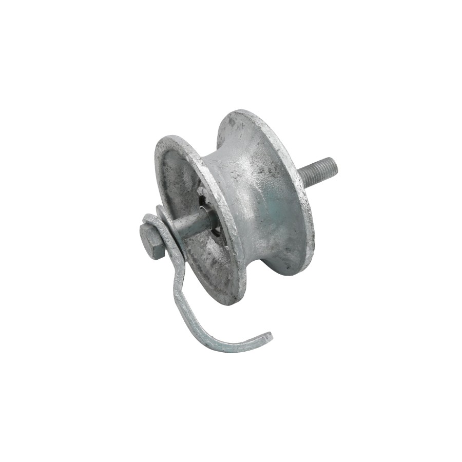 Chain Link 5" Safety Rear Track Wheel for 1 5/8" Pipe Track (Malleable ...