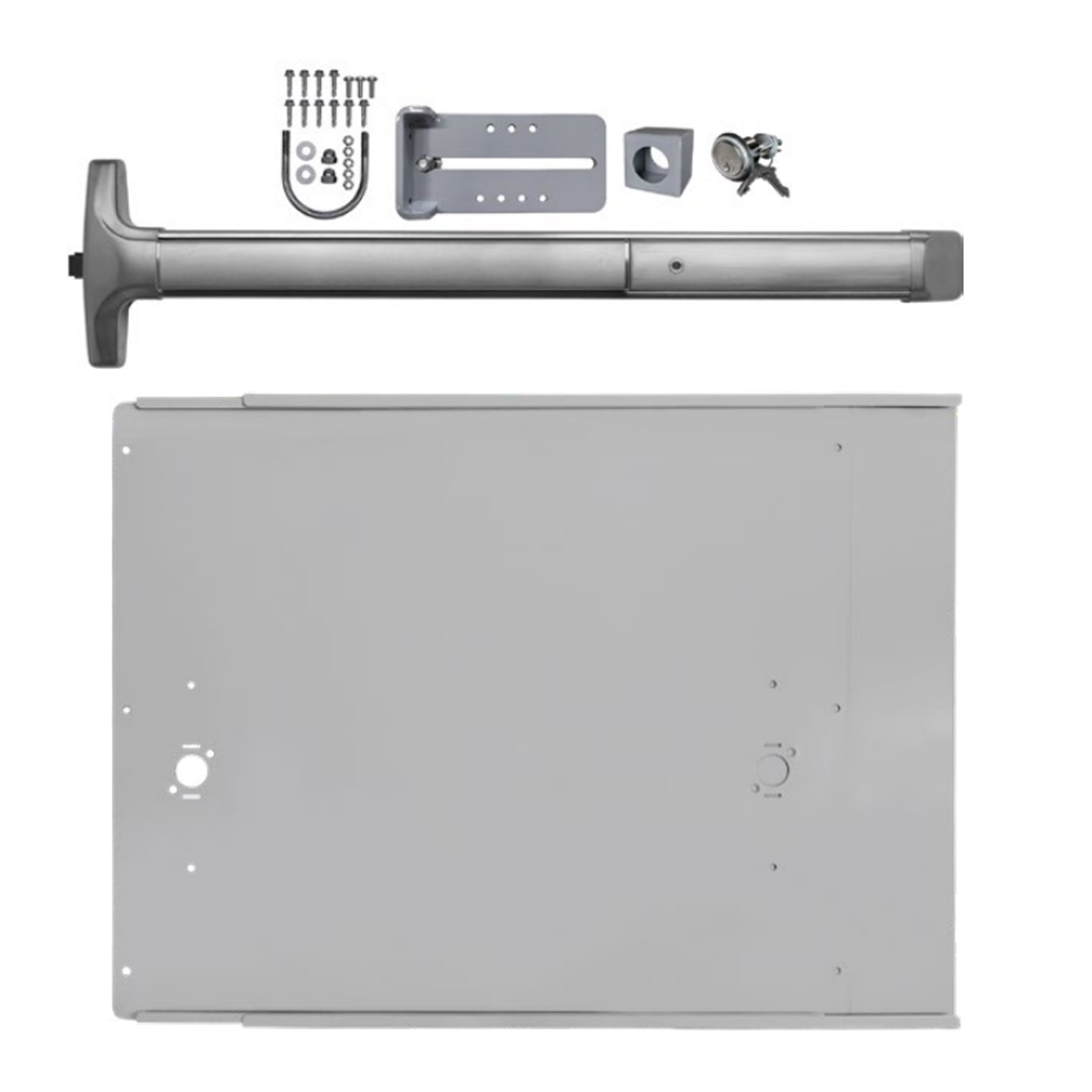 Chain Link DAC Premium Exit Bar Kit with 48" Detex Advantex Bar with ...