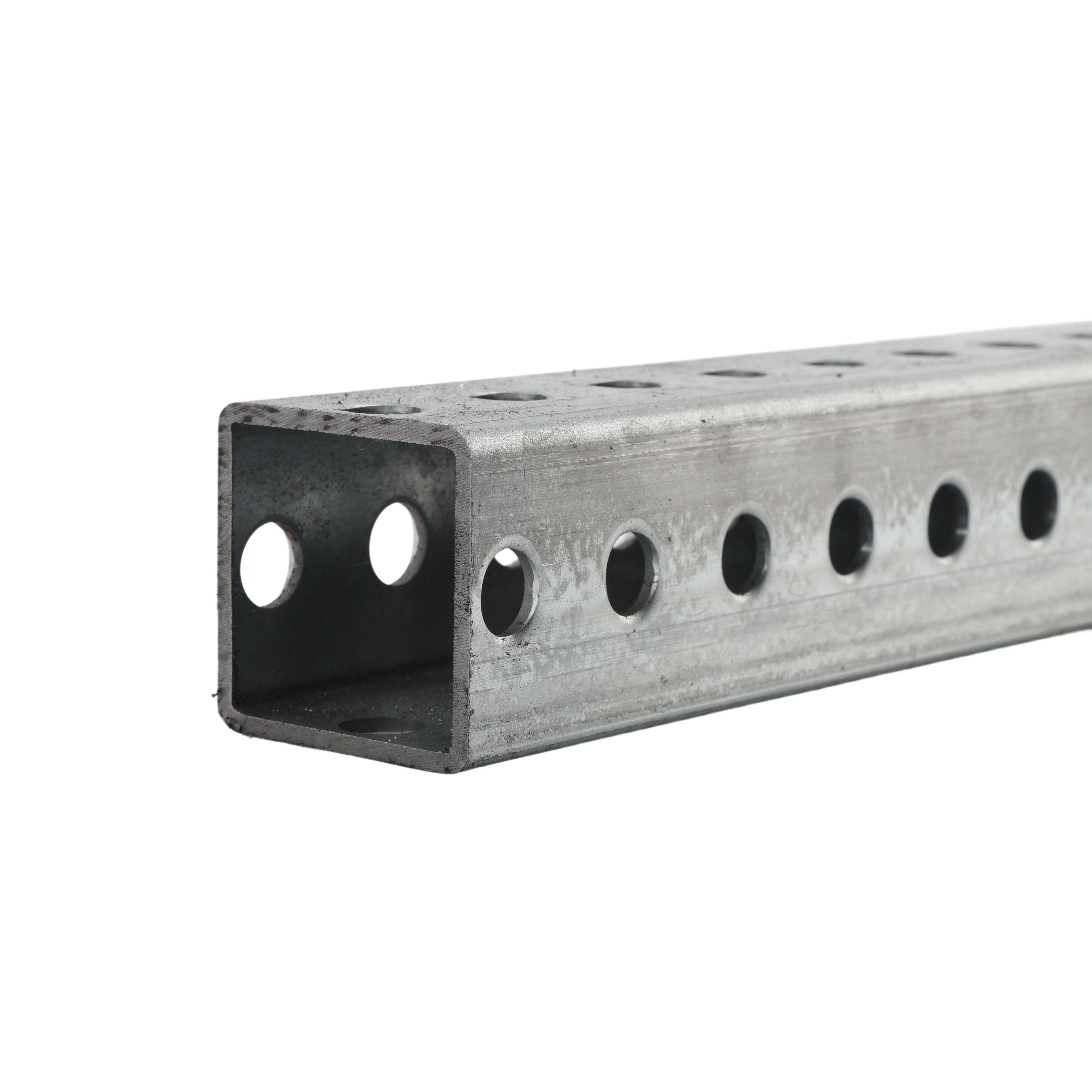 Telspar 1 3/4" x 1 3/4" Square Sign Post with Holes 7' Long 12 Gauge ...