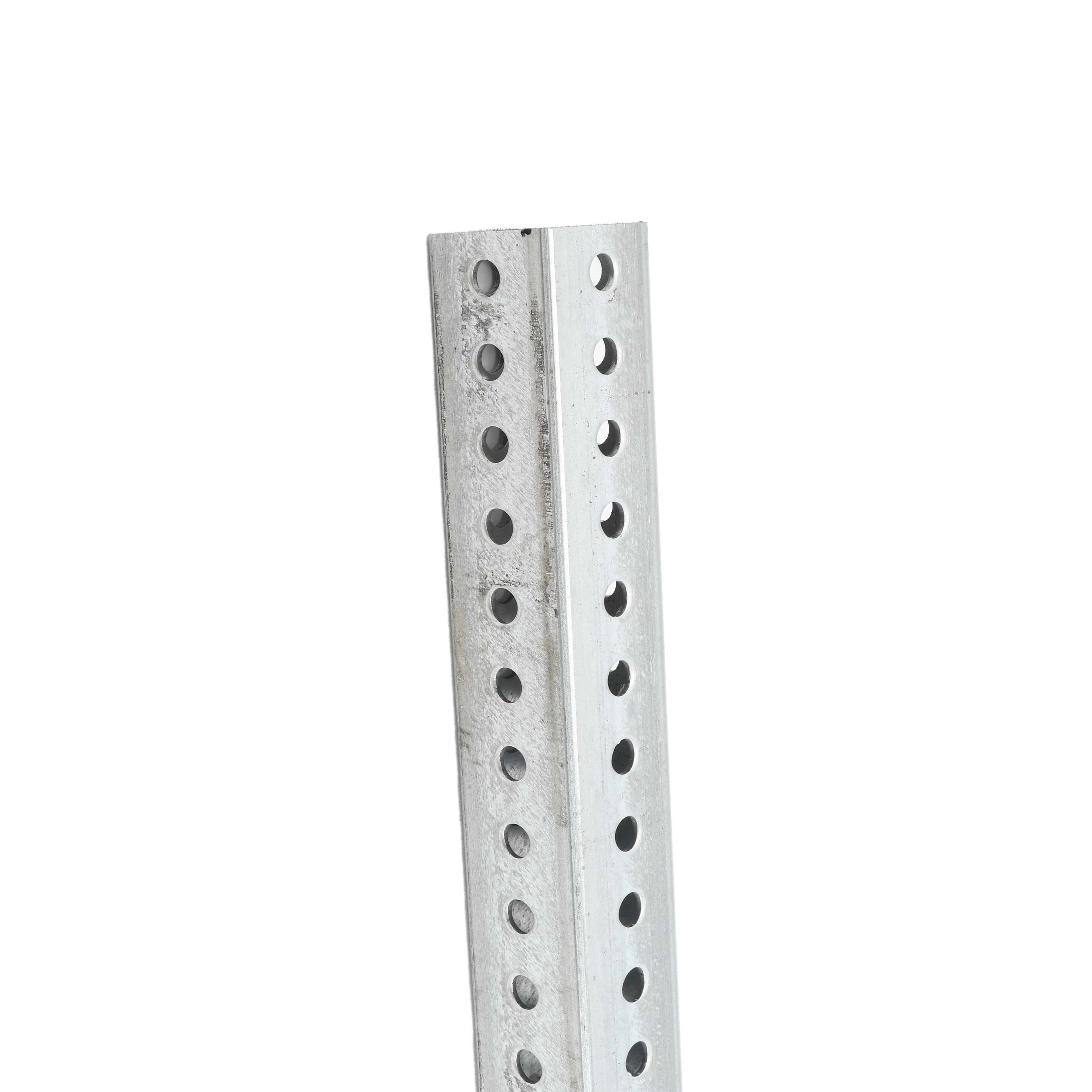 Telespar 2 x2" Square Sign Post with Holes 7' Long 12 Gauge (Pre-Galv ...