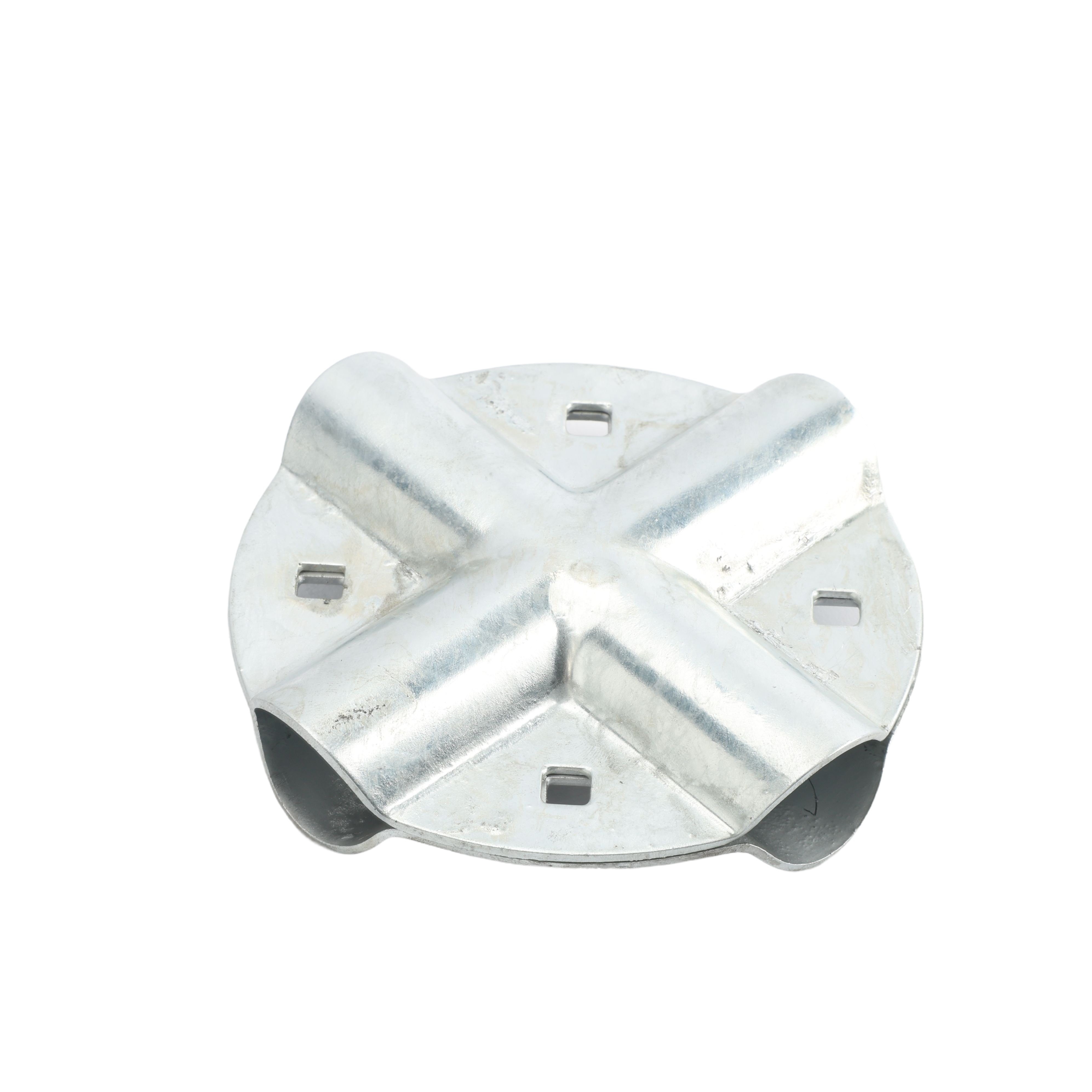 4 Way Connector Bracket Bolt on Bracket for 1 3/8" x 1 3/8" Round Post ...