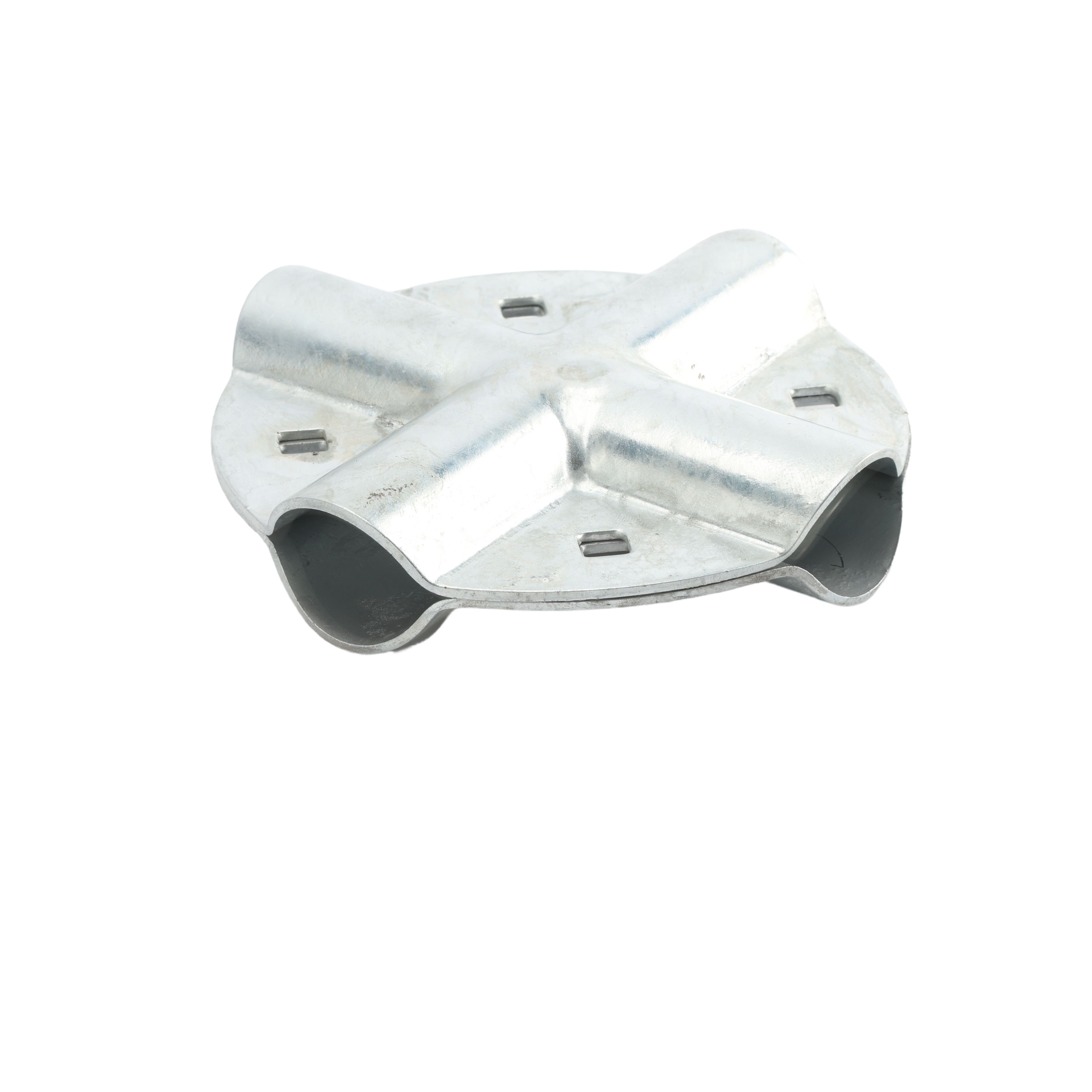 4 Way Connector Bracket Bolt on Bracket for 1 3/8" x 1 3/8" Round Post ...