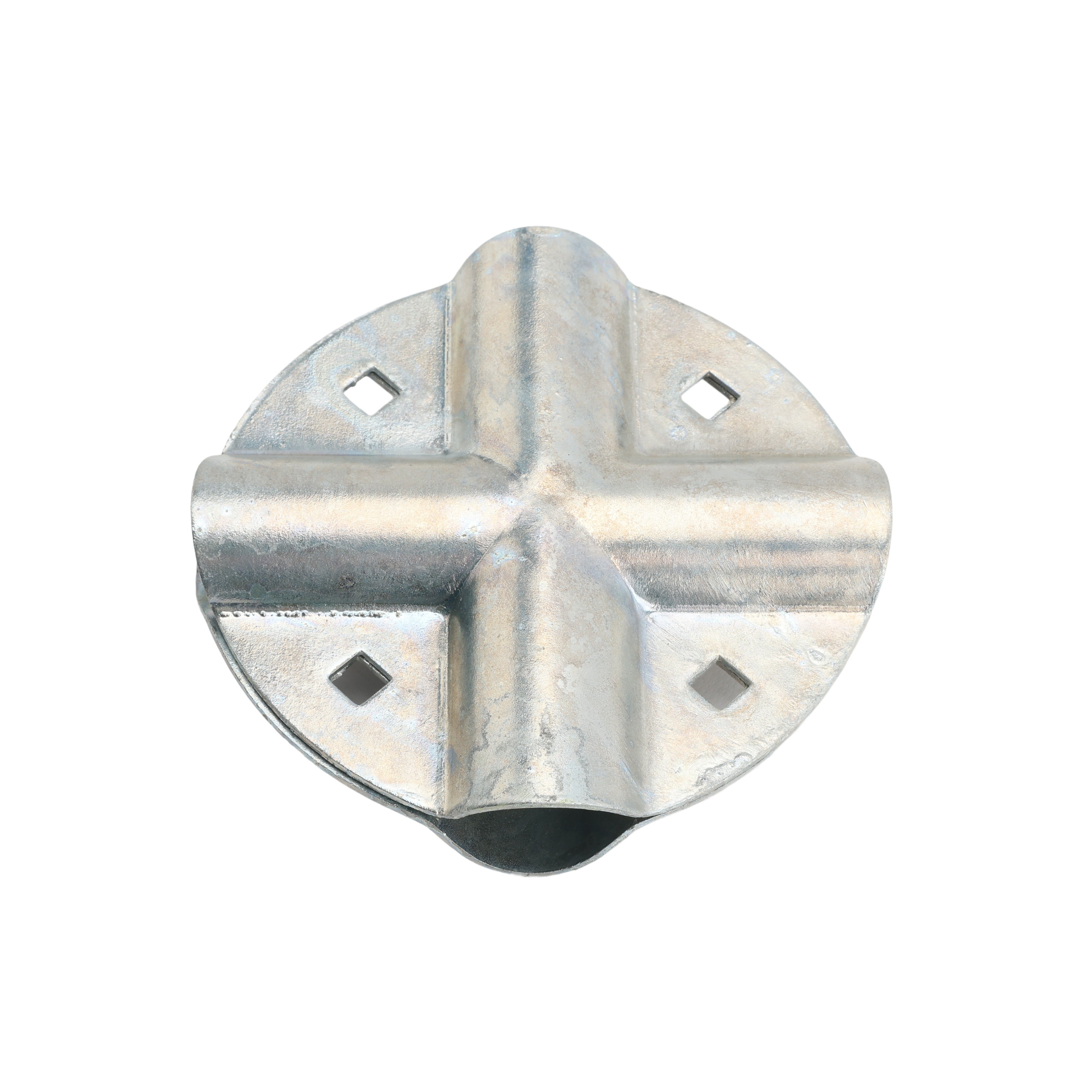 4 Way Connector Bracket Bolt on Bracket for 1 3/8" x 1 3/8" Round Post ...