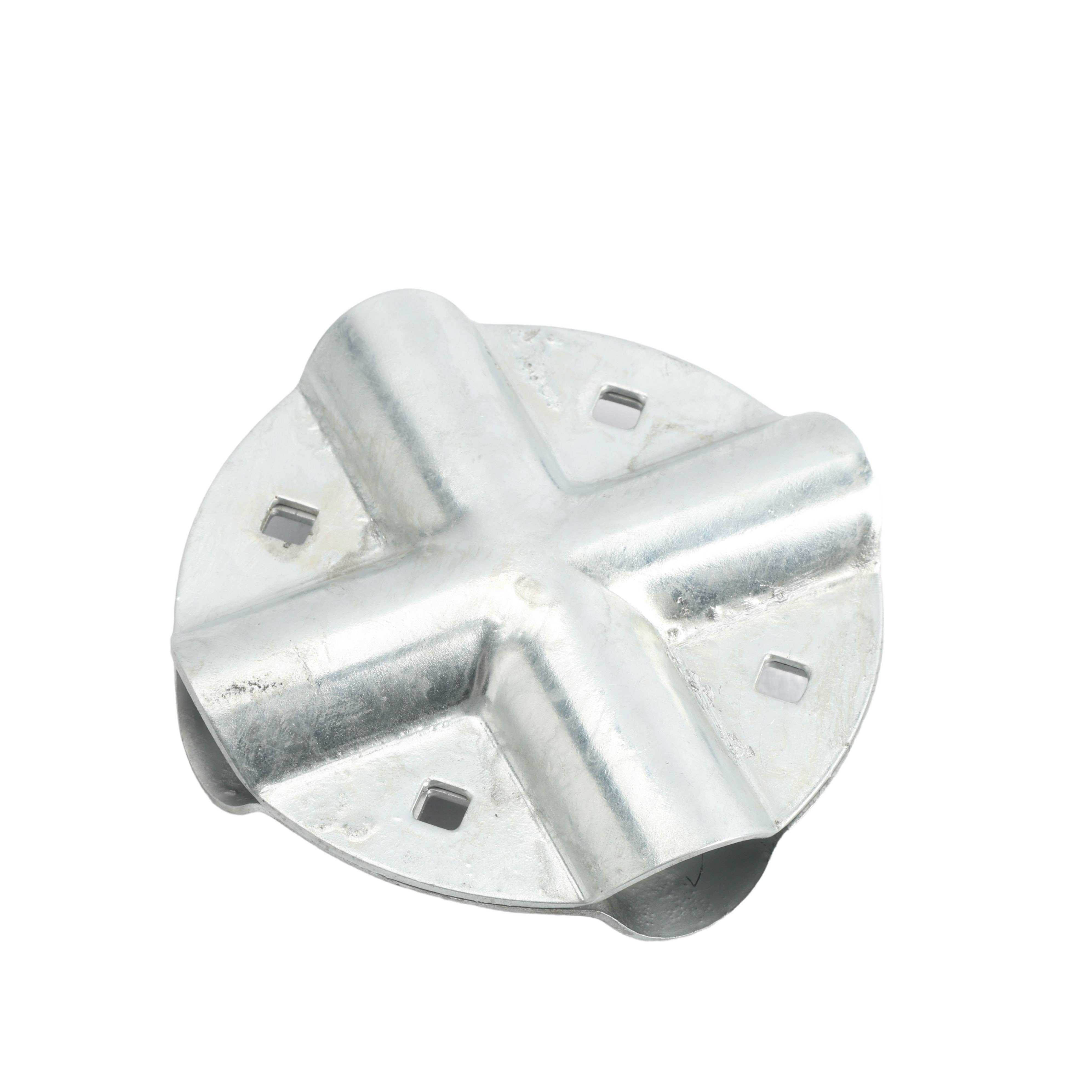 4 Way Connector Bracket Bolt on Bracket for 1 3/8" x 1 3/8" Round Post ...