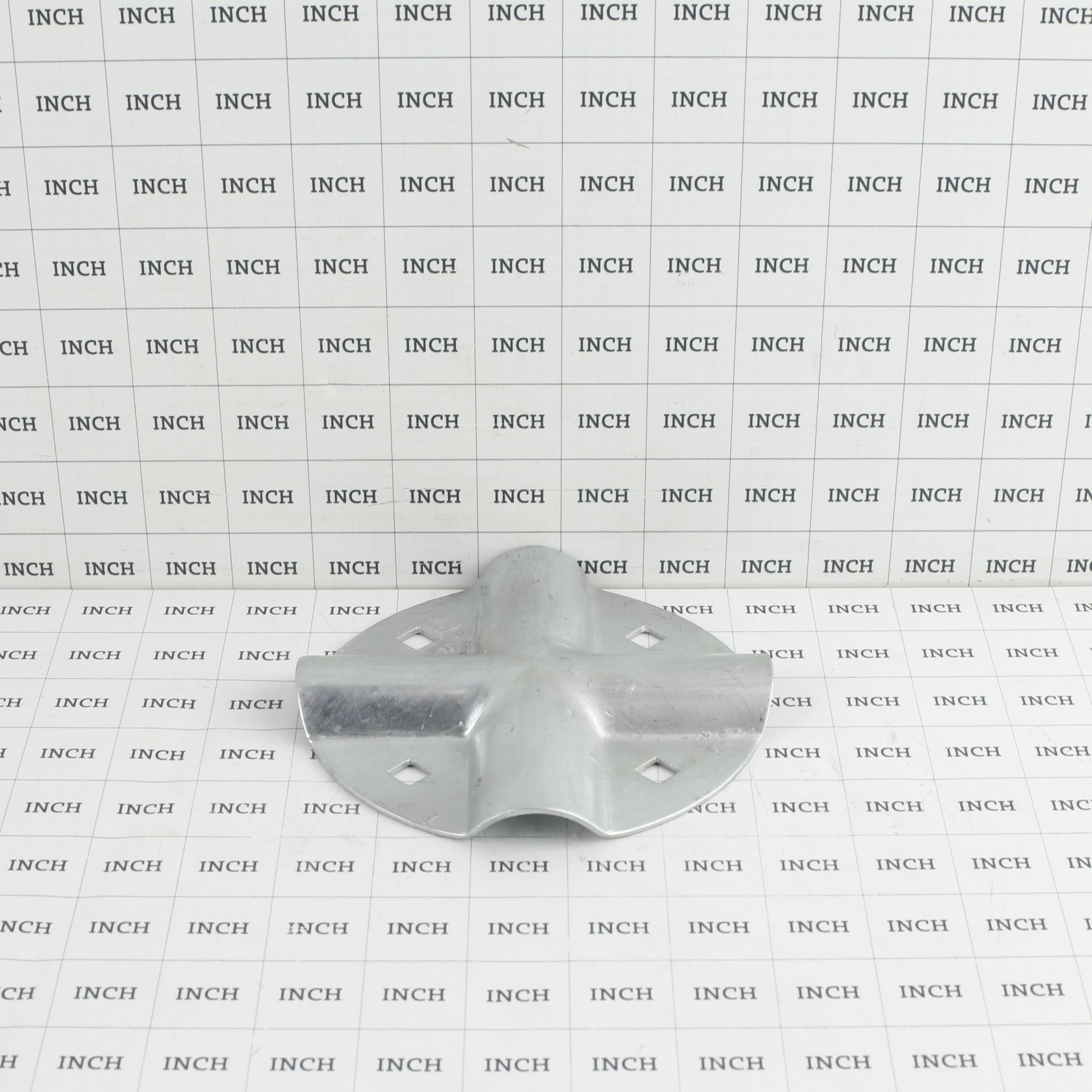 4 Way Connector Bracket Bolt on Bracket for 1 3/8" x 1 3/8" Round Post ...