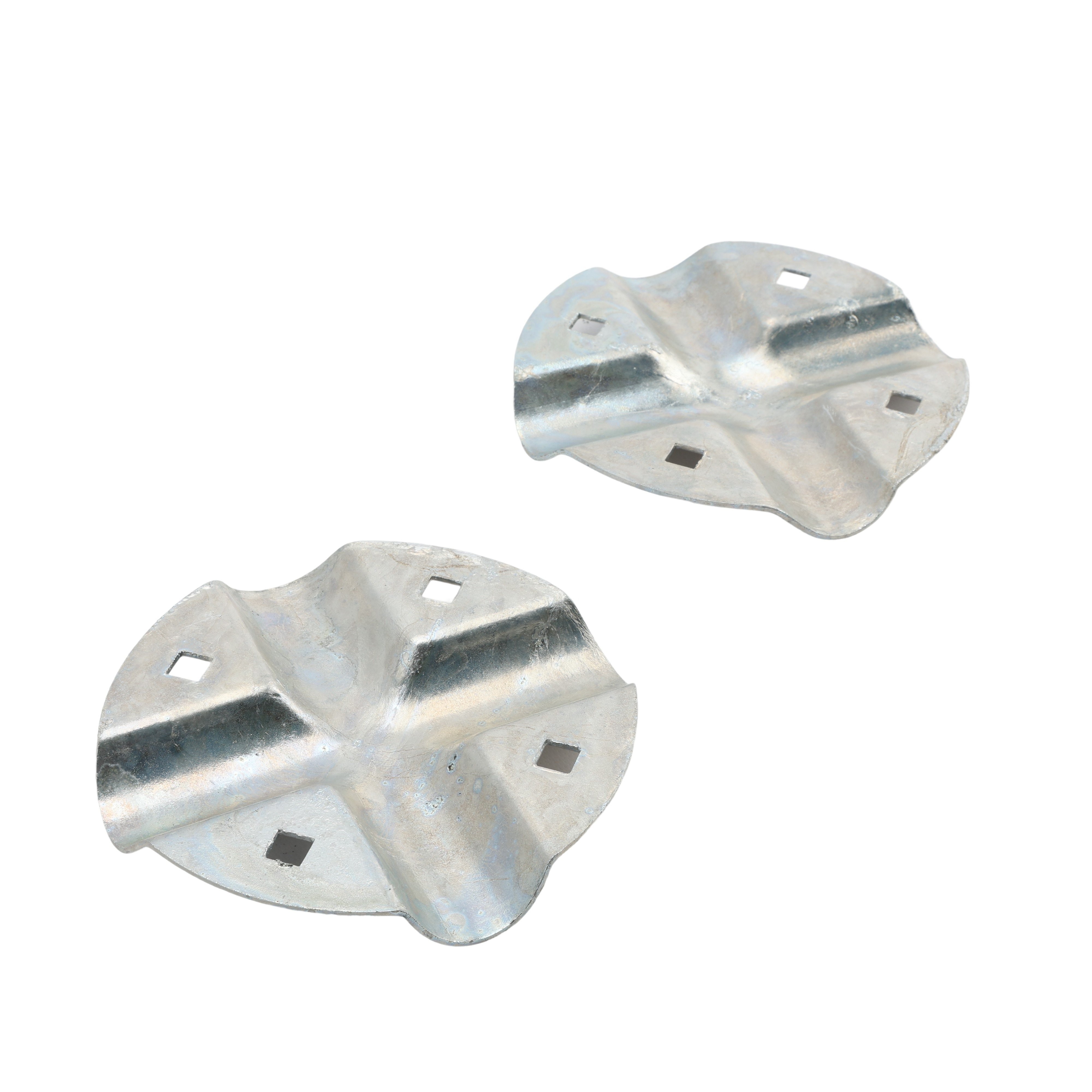 4 Way Connector Bracket Bolt on Bracket for 1 3/8" x 1 3/8" Round Post ...